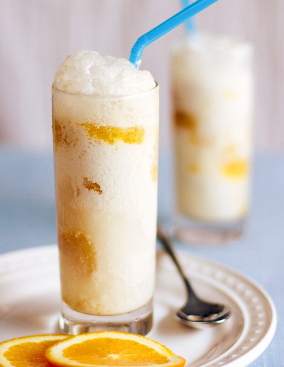 Orange Creamsicle Floats with Sparkling Wine / Jill Silverman Hough