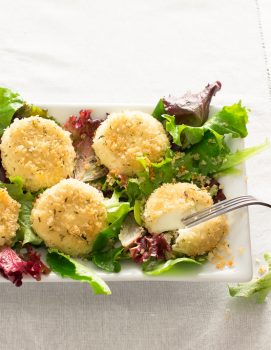 Baked Chèvre with Herbes de Provence / Jill Silverman Hough