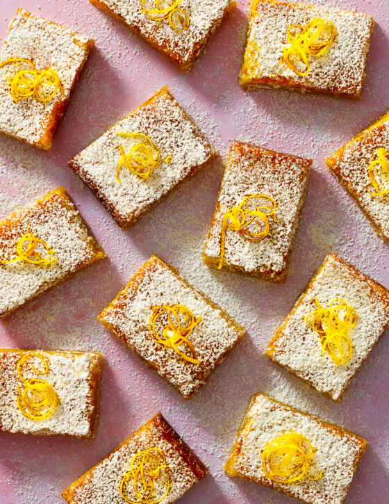Lemon Bars with Cardamom / Jill Silverman Hough